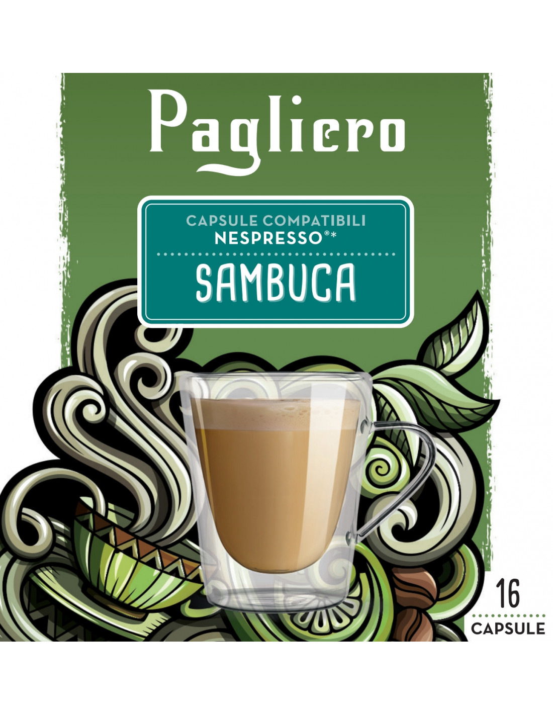 Caffè Pagliero Sambuca capsule compatibili Nespresso®*